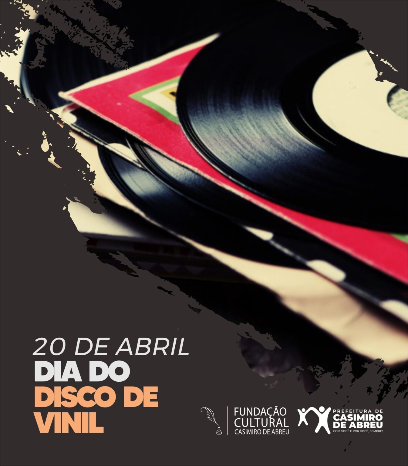 Dia do Disco (Disco de Vinil) - Fundação Cultural de Casimiro de Abreu